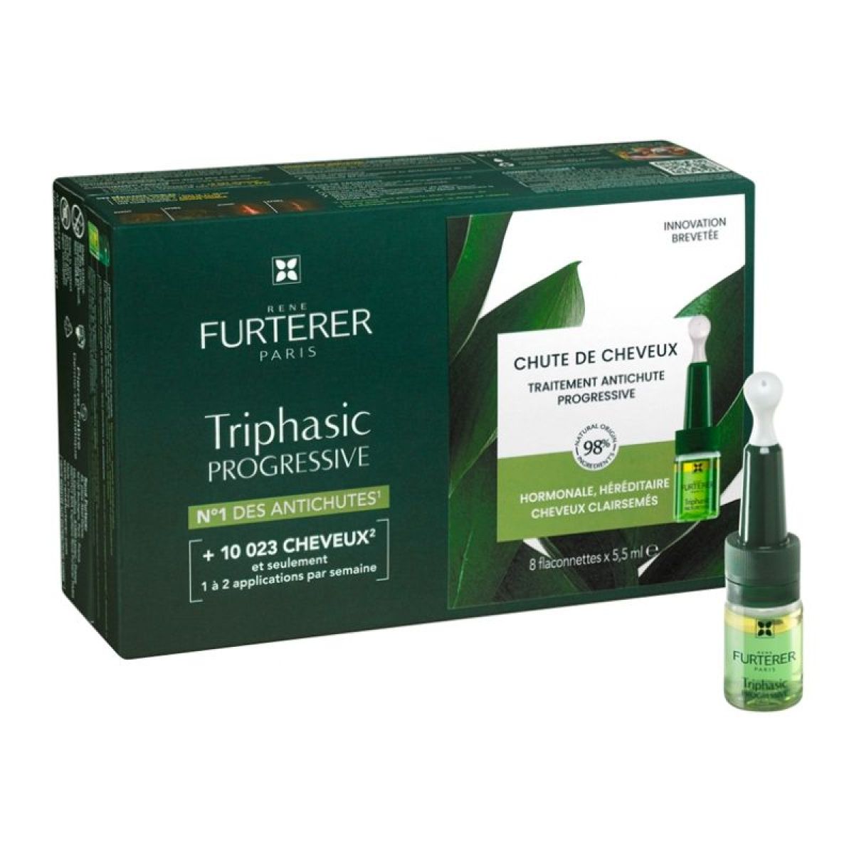 René Furterer Triphasic Progressive chute de cheveux traitement ...